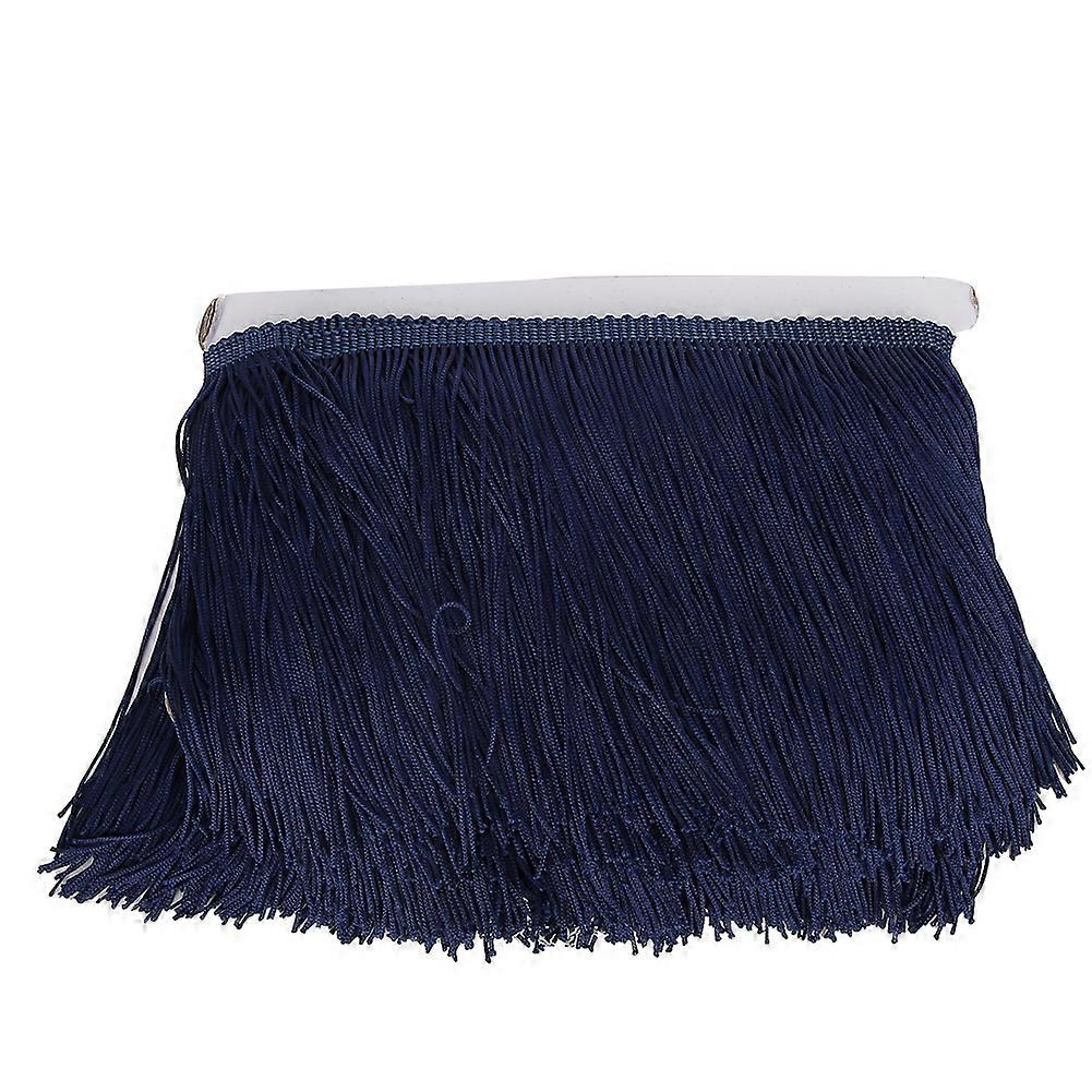 10yd 14cm Long Fringe Tassel Polyester Lace Trim Ribbon Sew Stage DIY ...