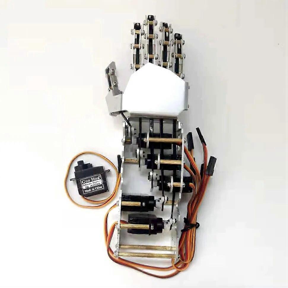 5 DOF Robotic Hand Humanoid Five Fingers Metal Manipulator Arm Left ...