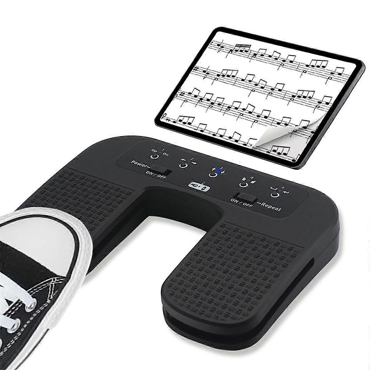 Bluetooth Page Turner Pedal for Smartphone Tablet Laptop Handsfree ...