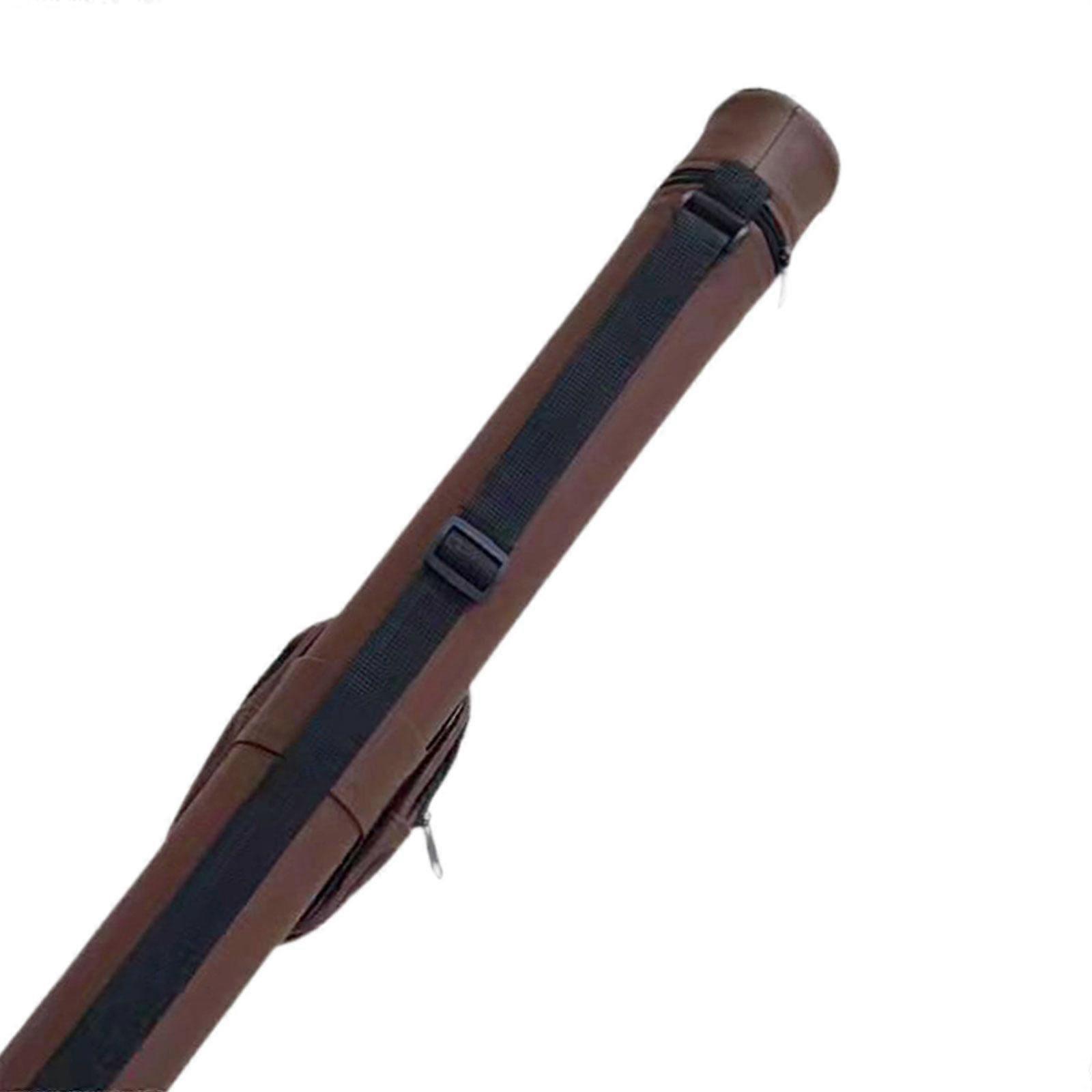 Pool Cue Case Portable Handle Billiards Supplies with Divider Pool Cue ...