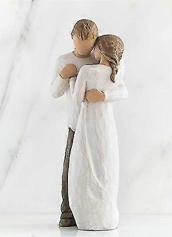 Couple Figure, Romantic Together Couple Sculpture, Deep Loved Statue ...