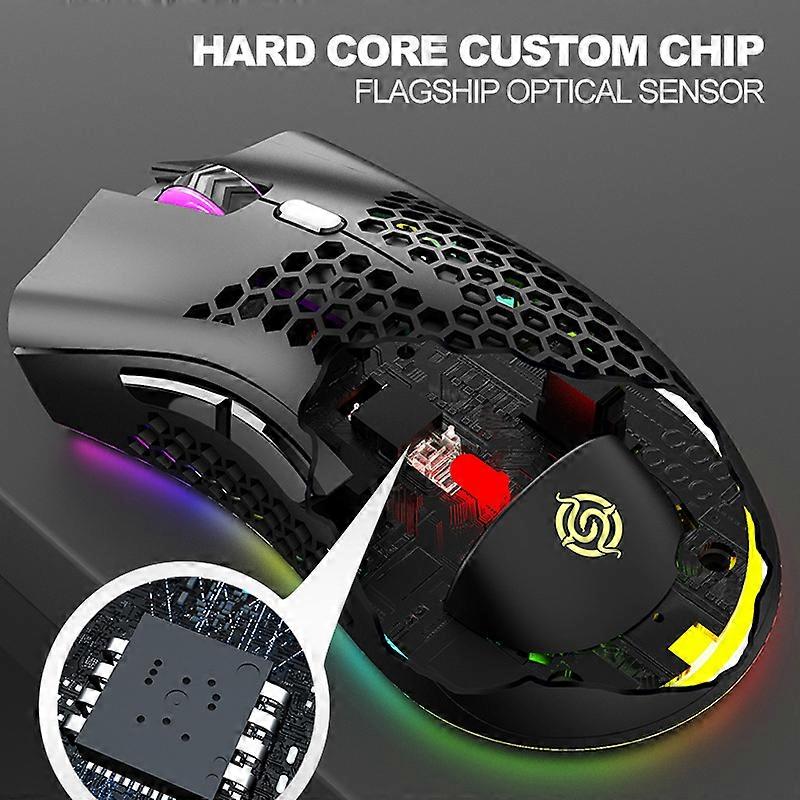 7 Buttons Computer Mouse 200-12000 DPI Adjustable Lightweight Wired ...