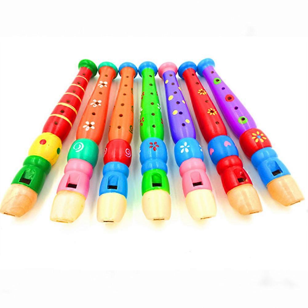6 -Hole Kids Recorder Children Flute Plastic Flute Recorder Instrument ...