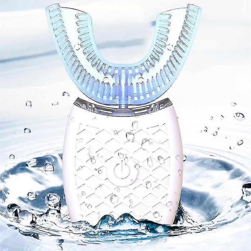 360 Degree Automatic Sonic Electric Toothbrush Silicone Ultrasonic ...