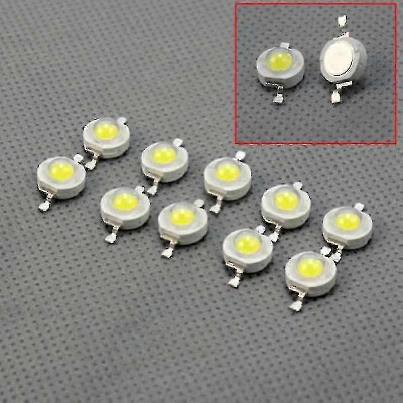 2024 New 10pcs High Power Led 45mil Chip 3w 6000-6500k Lamp Beads For ...