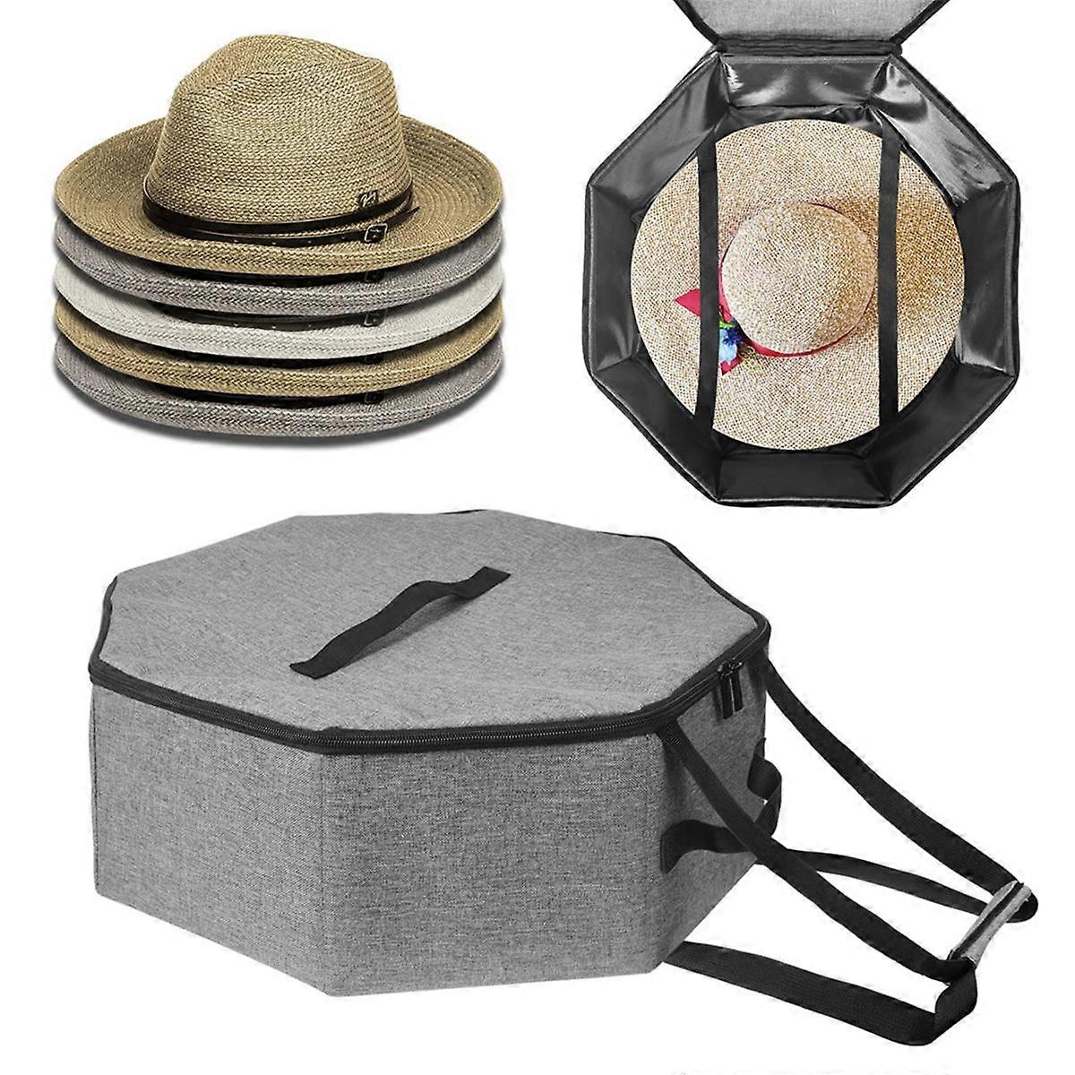 Hat Organizer Bag Hat Organizer Case for Bucket Hats Cowboy Hats ...