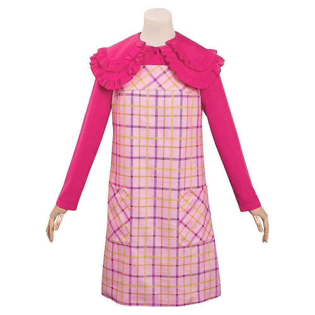 Enid Sinclair Cosplay Costume Wednesday Addams Uniform Coat Top Dress ...