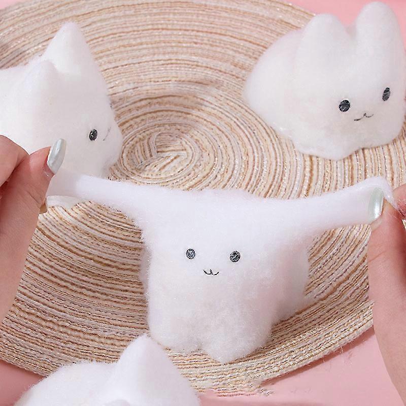 Squishy Kawaii Large White Rabbit Squeeze Fidgety Toy Jelly Cat Cute ...