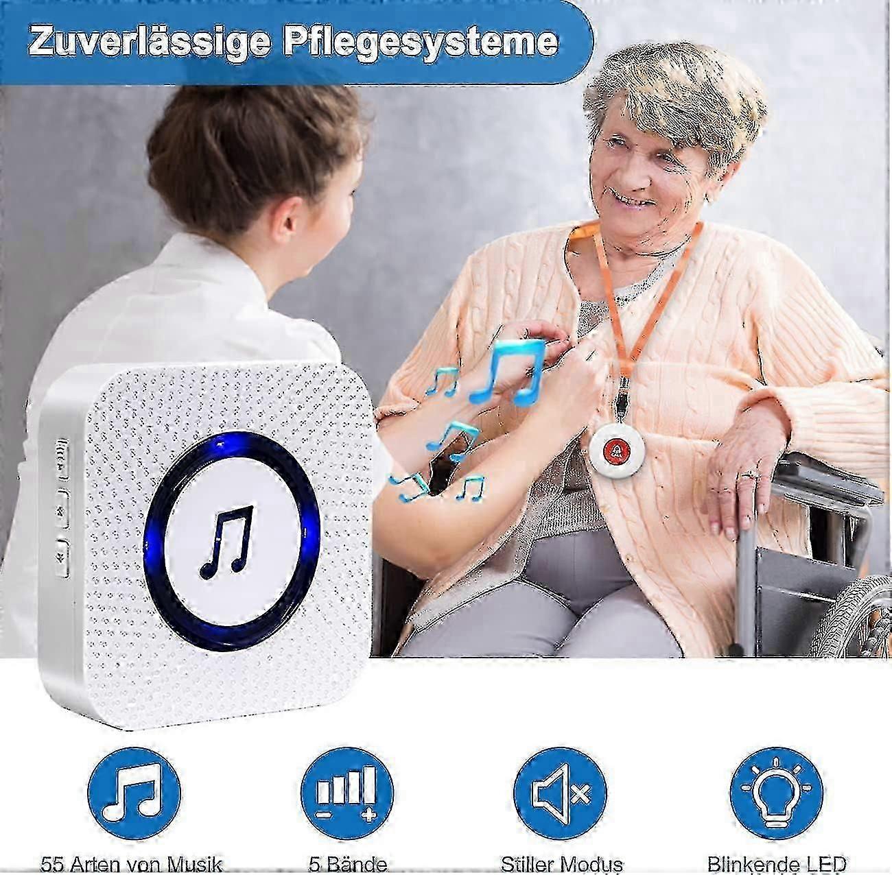 Elderly Emergency Call Button/elderly Alarm Wristband/call Button ...