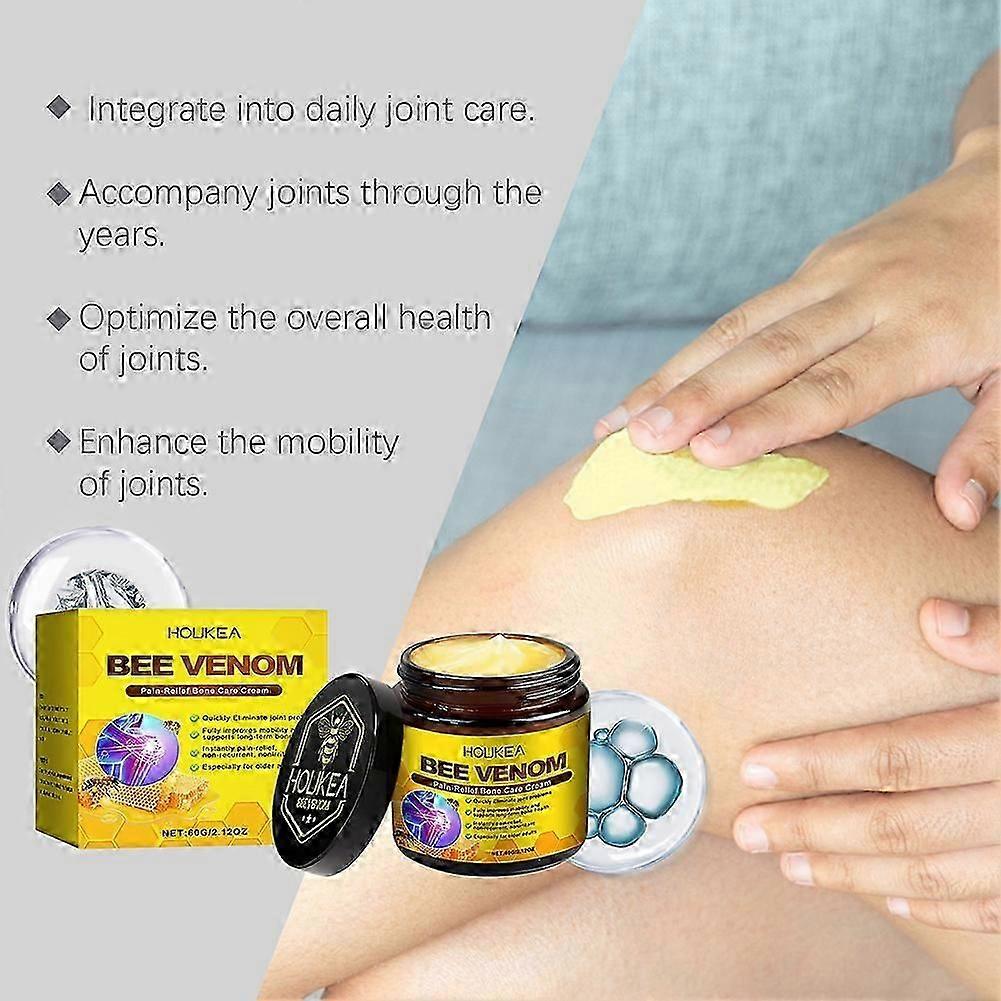 Bee Venom Bone Healing Cream, Bee Venom Joint Therapy Pain Relief ...