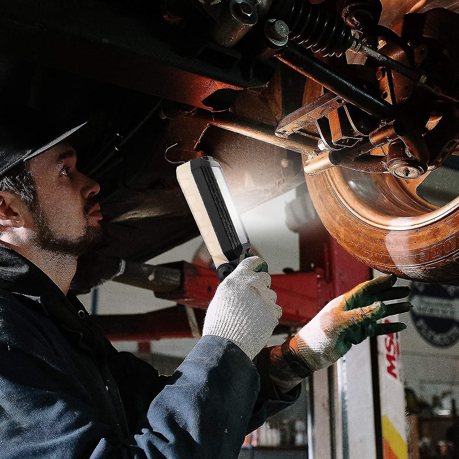 4 Modes Rechargeable Led Construction Projector With Magnetic Base And ...