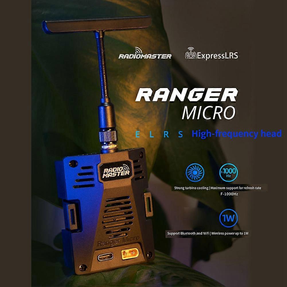 RadioMaster Ranger Micro-ELRS High Frequency Head Receiver 2.4GHz ELRS ...