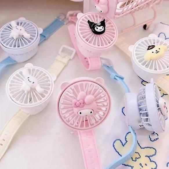 Mini Fan Watch Wrist Fan Usb Rechargeable Fan With Comfortable Wrist ...