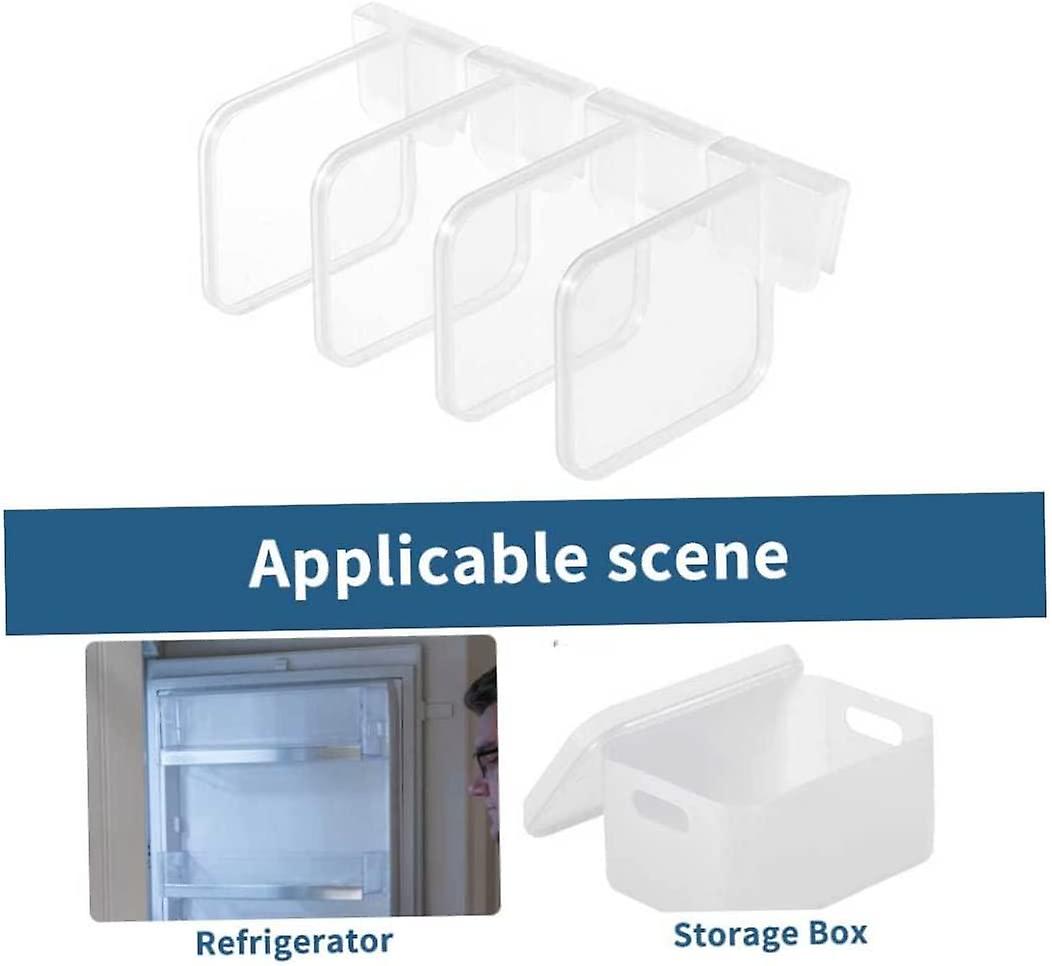 Fridge Drawer Dividers Fridge Shelf Separators Kitchen Refrigerator ...