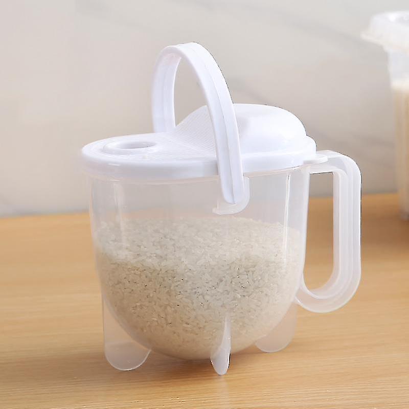 Rice Washing Bucket Water Flushing Type Hand Washing Free Rice Washing ...