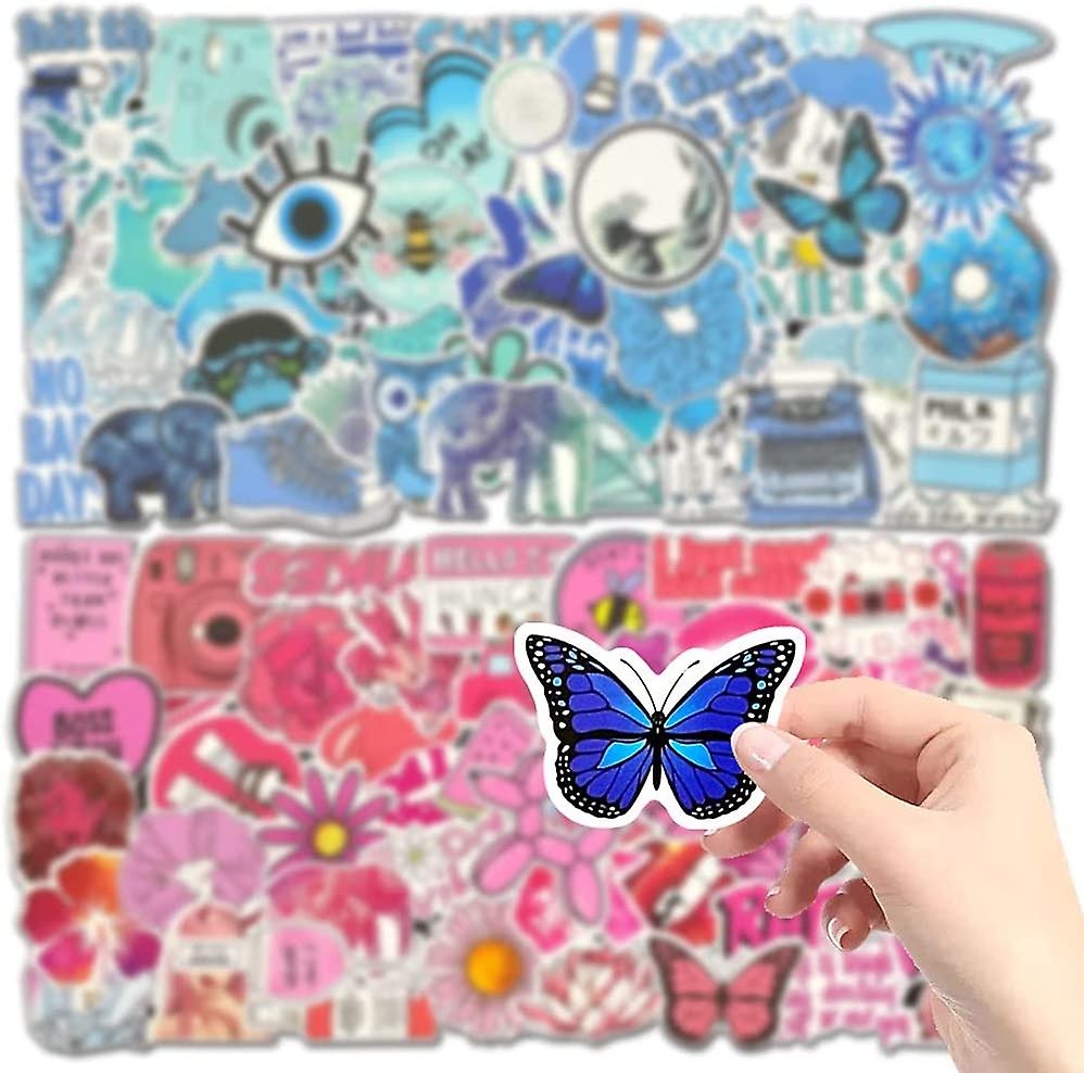 Cute Vsco Aesthetic Stickers [100pcs]-vinyl Aesthetic Cute Waterproof ...