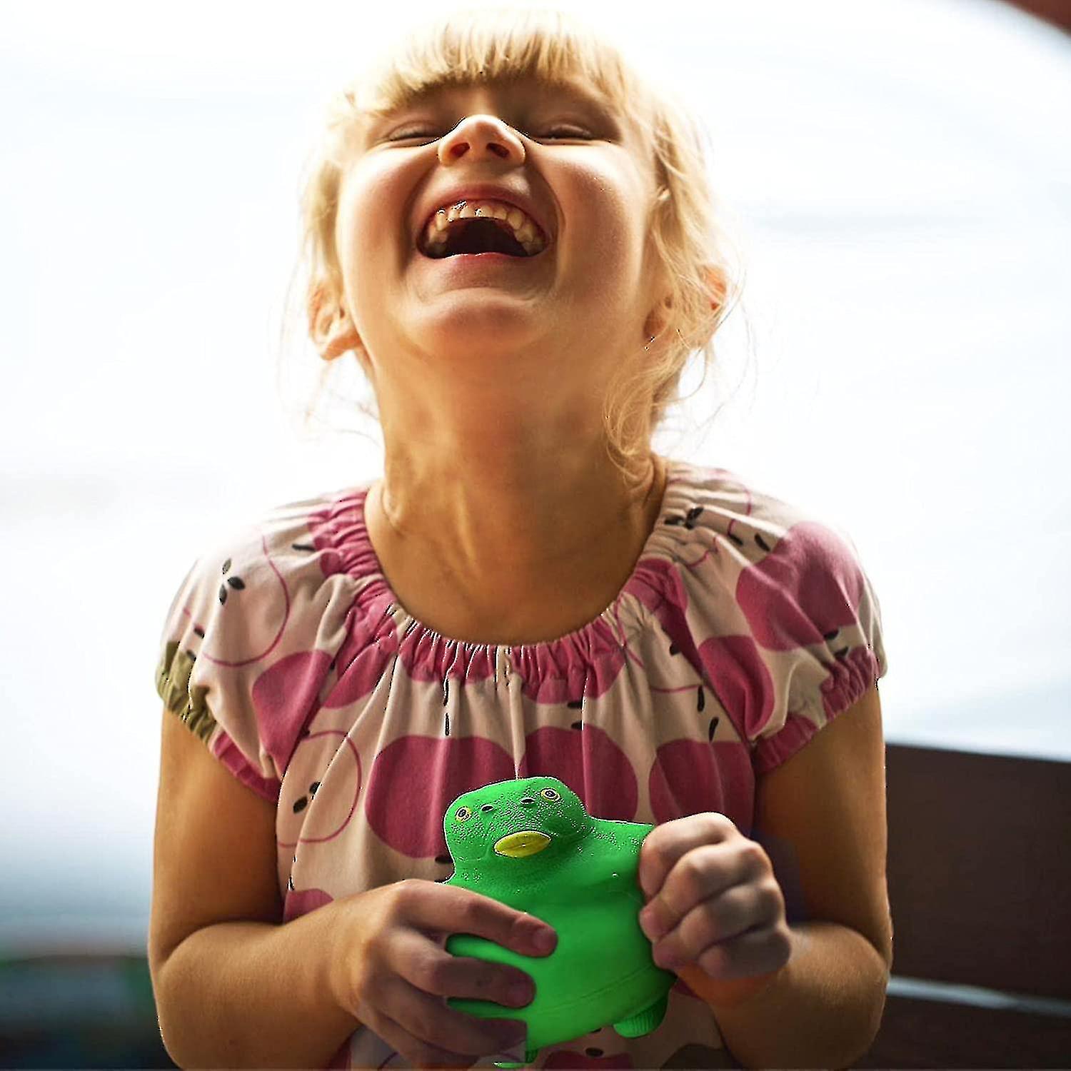 Anti-stress Toys, Green Head Fish Toy, Decompress Squeeze Stress Toy ...