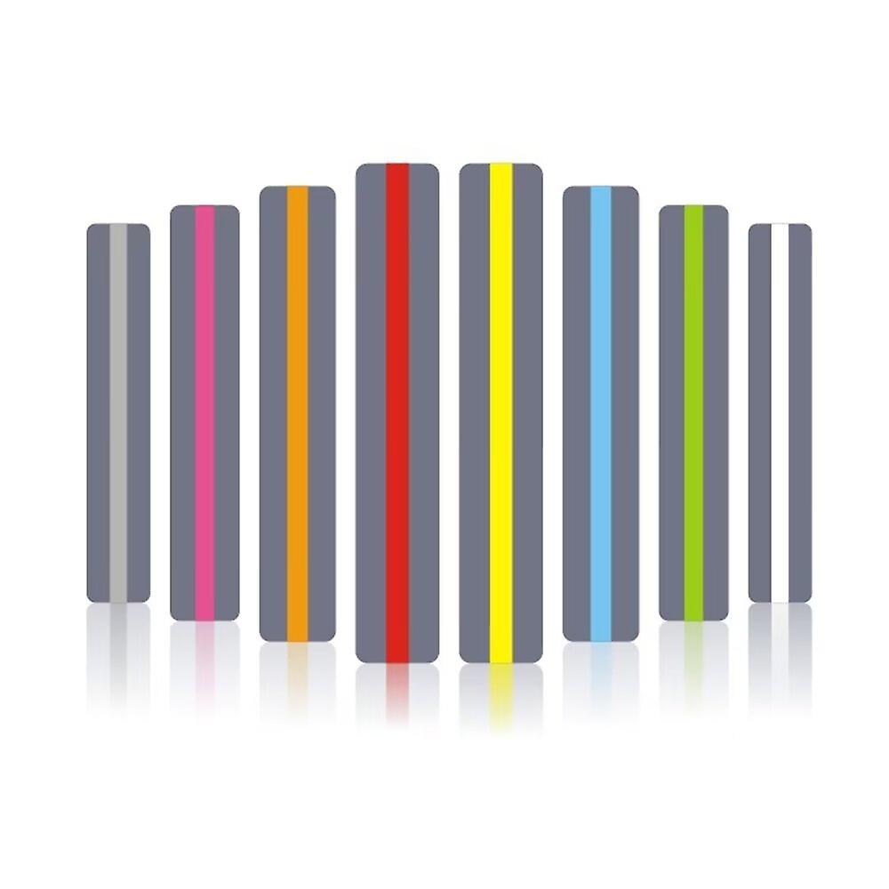 16 Pcs Reading Ruler, Dyslexia Guided Reading Strip, Colored Highlight ...
