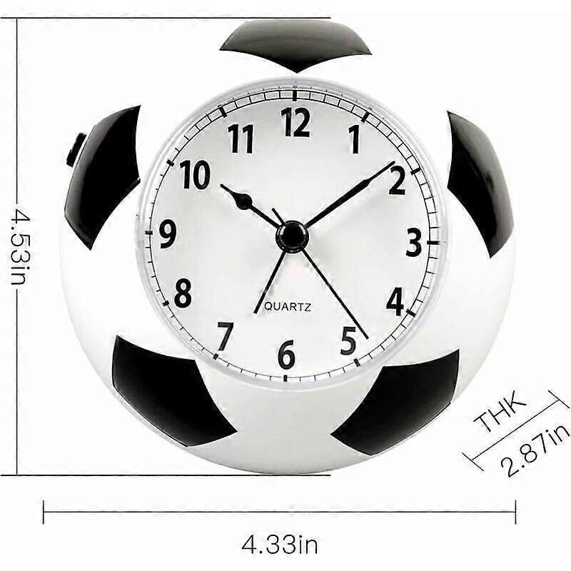 Children's alarm clock, football design, alarm clock, bedside table ...