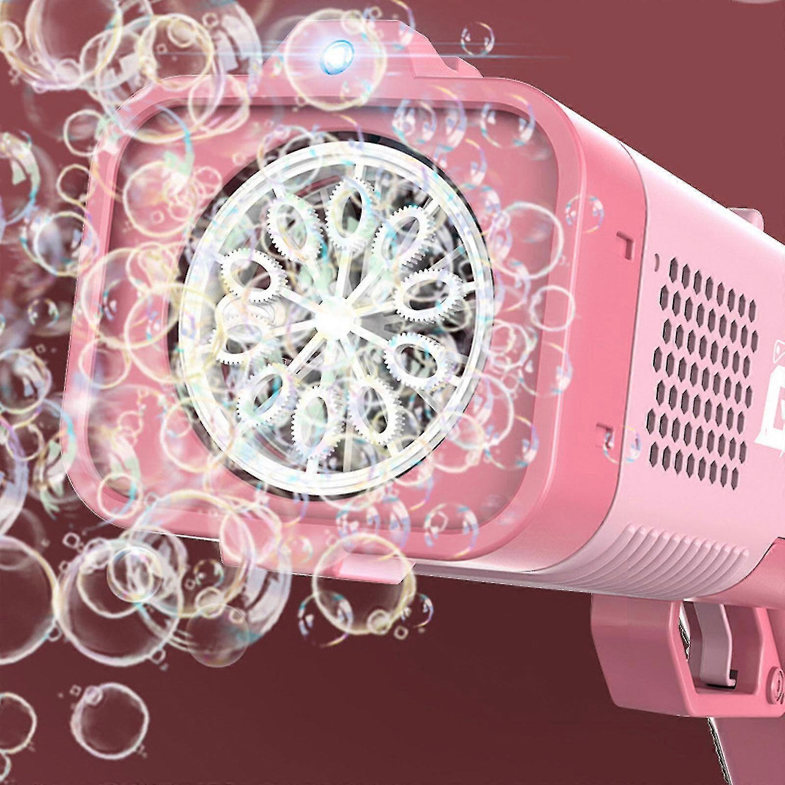 Promotion 50% Off Bubble Gun, Automatic Bubble Machine With 3 Bubble ...