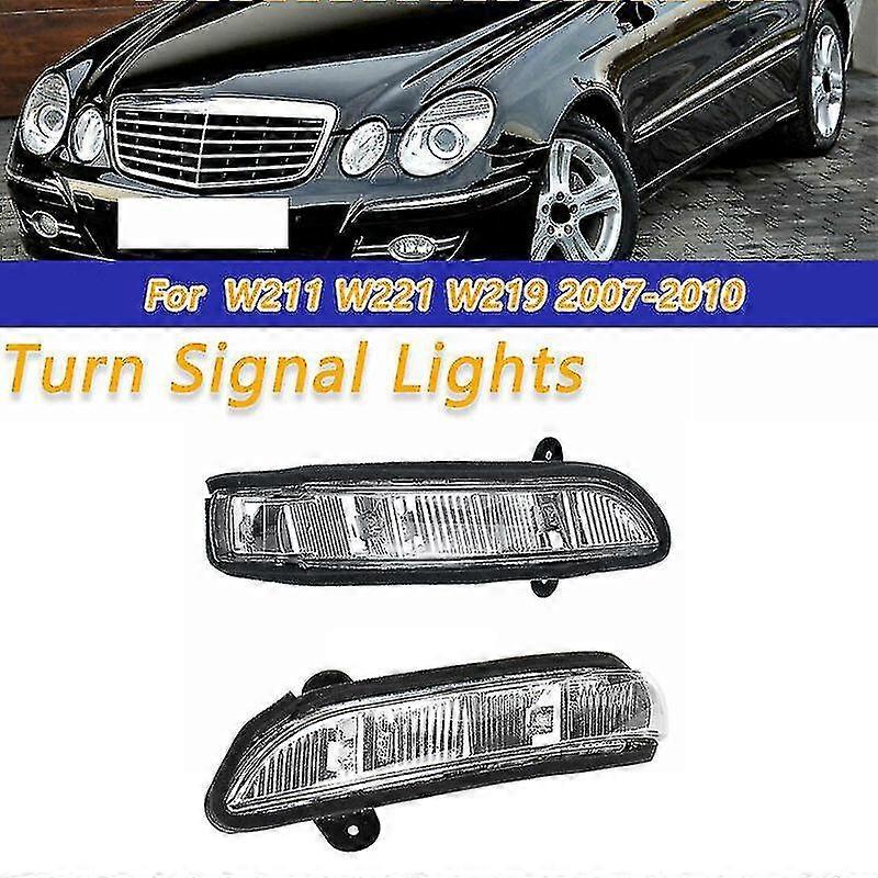 car front lh+rh mirror turn signal light compatible with mercedes w211 ...
