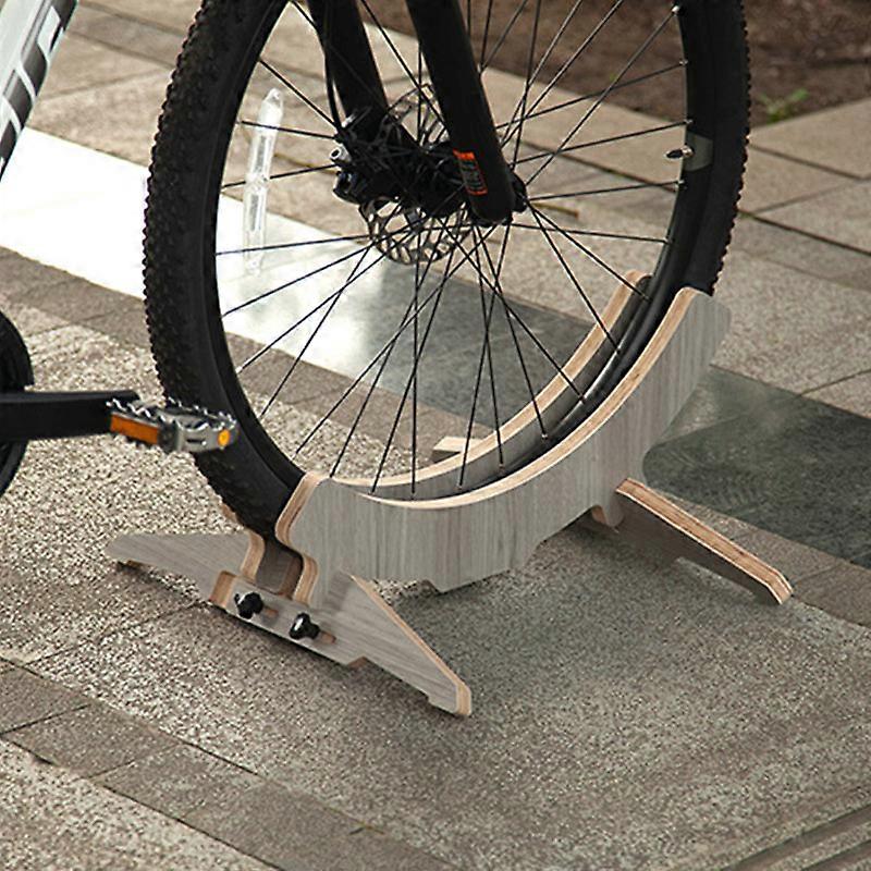 Bicycle Indoor Parking Wood Mountain Storage Stand Road Bike Rack ...