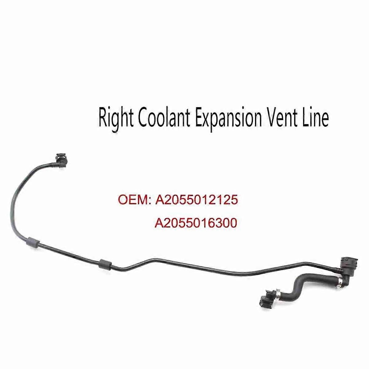 Right Coolant Expansion Vent Line Engine Coolant Hose for C-Class W205 ...