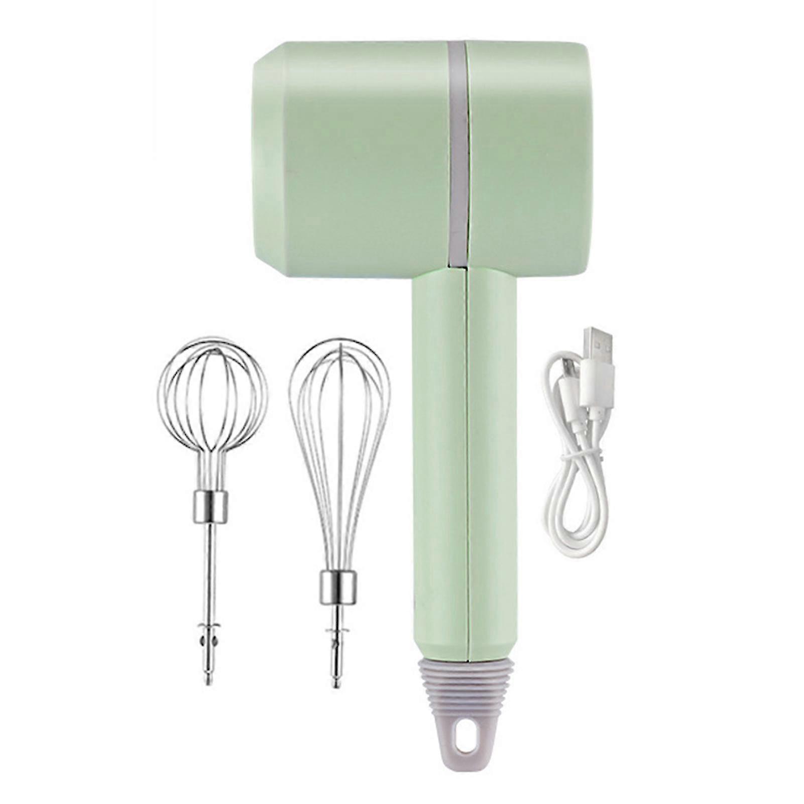 Electric Powered Whisk Rechargeable Cordless Hand Mixer for Cakes ...