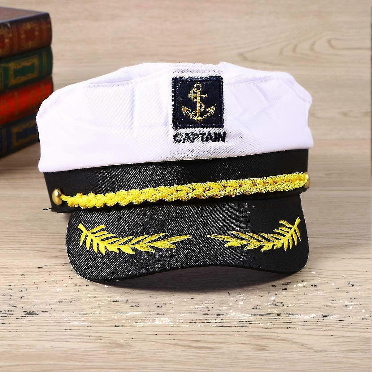 Hat Hugh Captains Men For Captain Sailor Sailors Captains Hats Costume Captain Hat Sailor Hat ...