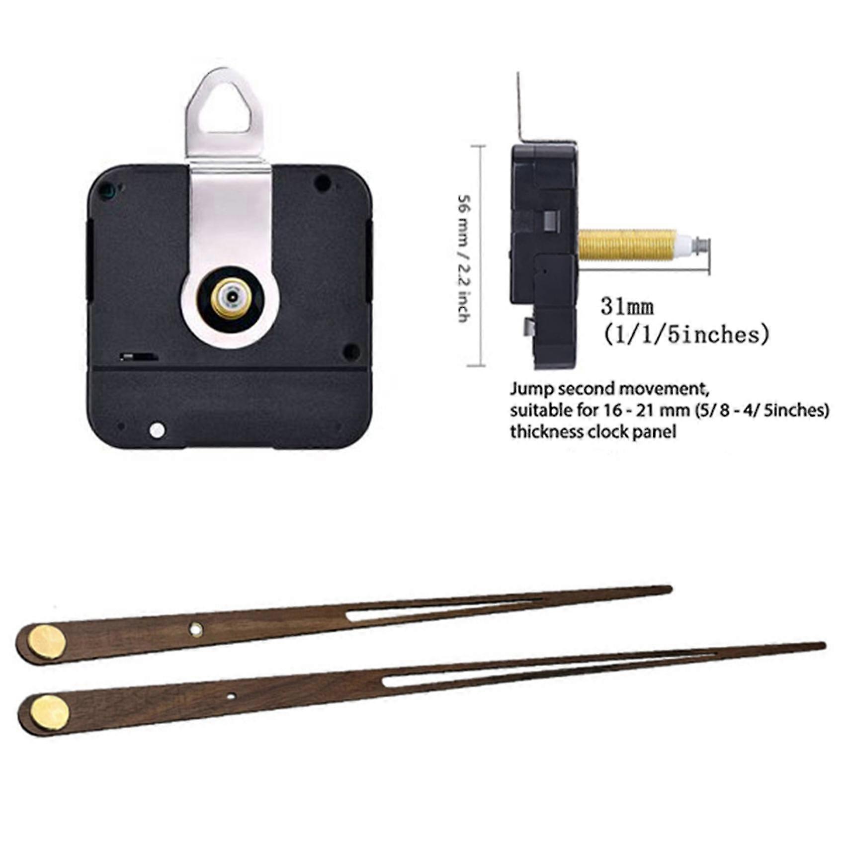 High Torque Clock Movement Mechanism Large Wall Quartz Clock Long Hands ...