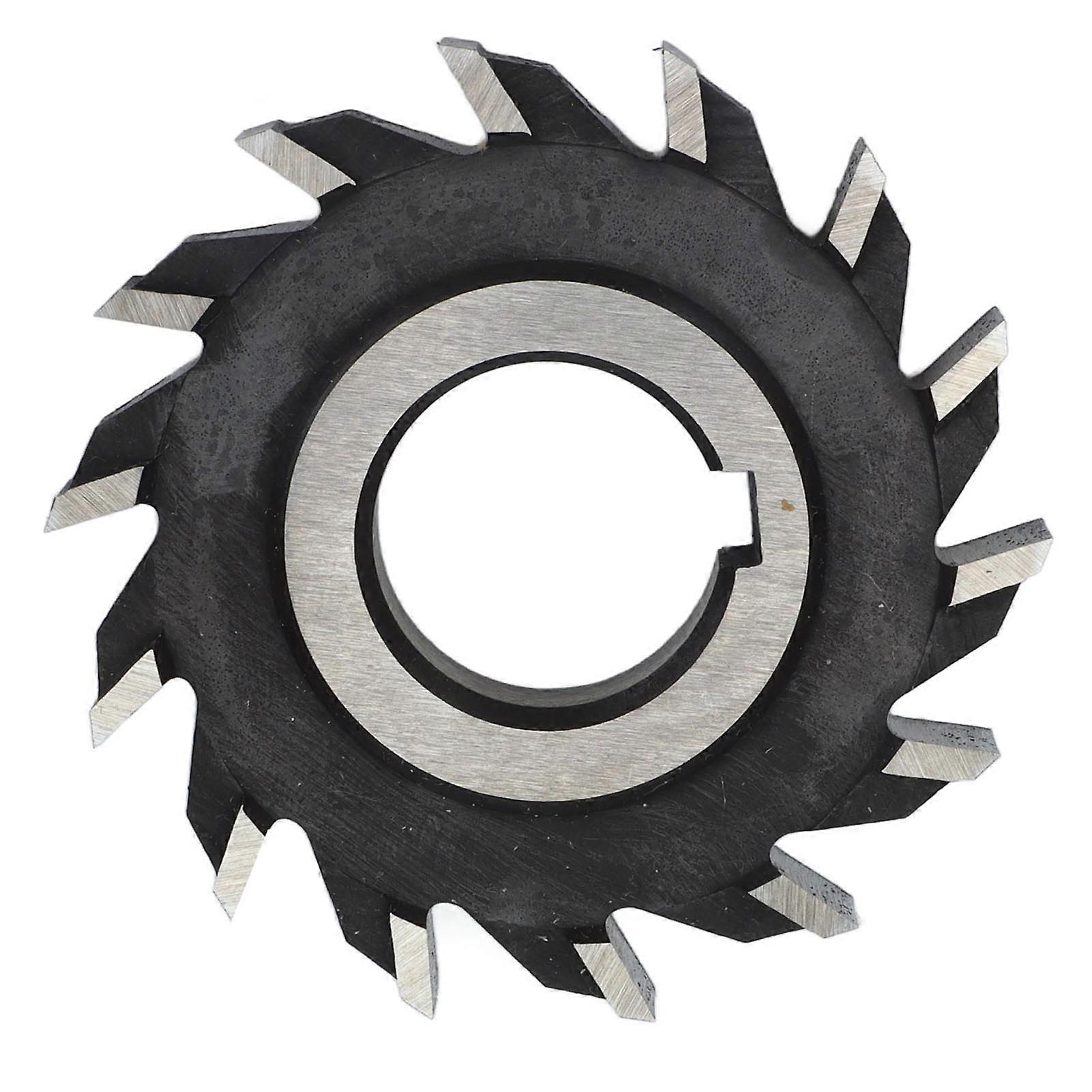 Milling Cutter High Speed Steel Straight 14 Teeth Face Mill Disc ...