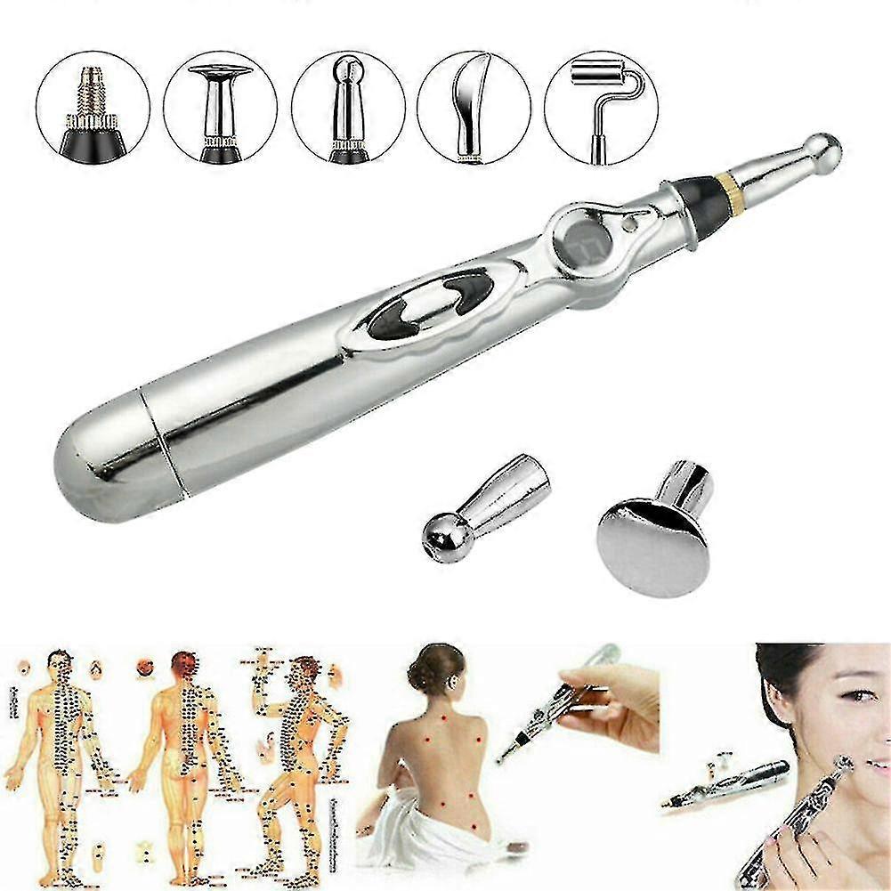 Electric Acupuncture Point Massage Pen Smart Pulse Massager Therapy ...