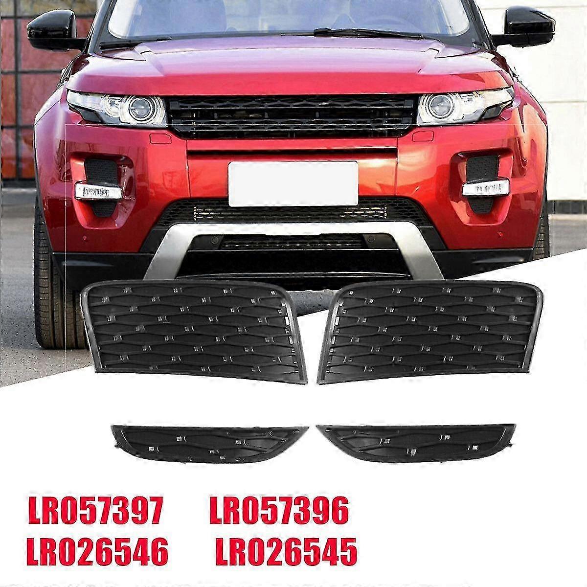 1Set Front Bumper Fog Light Lamp Grille Bezel Cover for Range Evoque ...