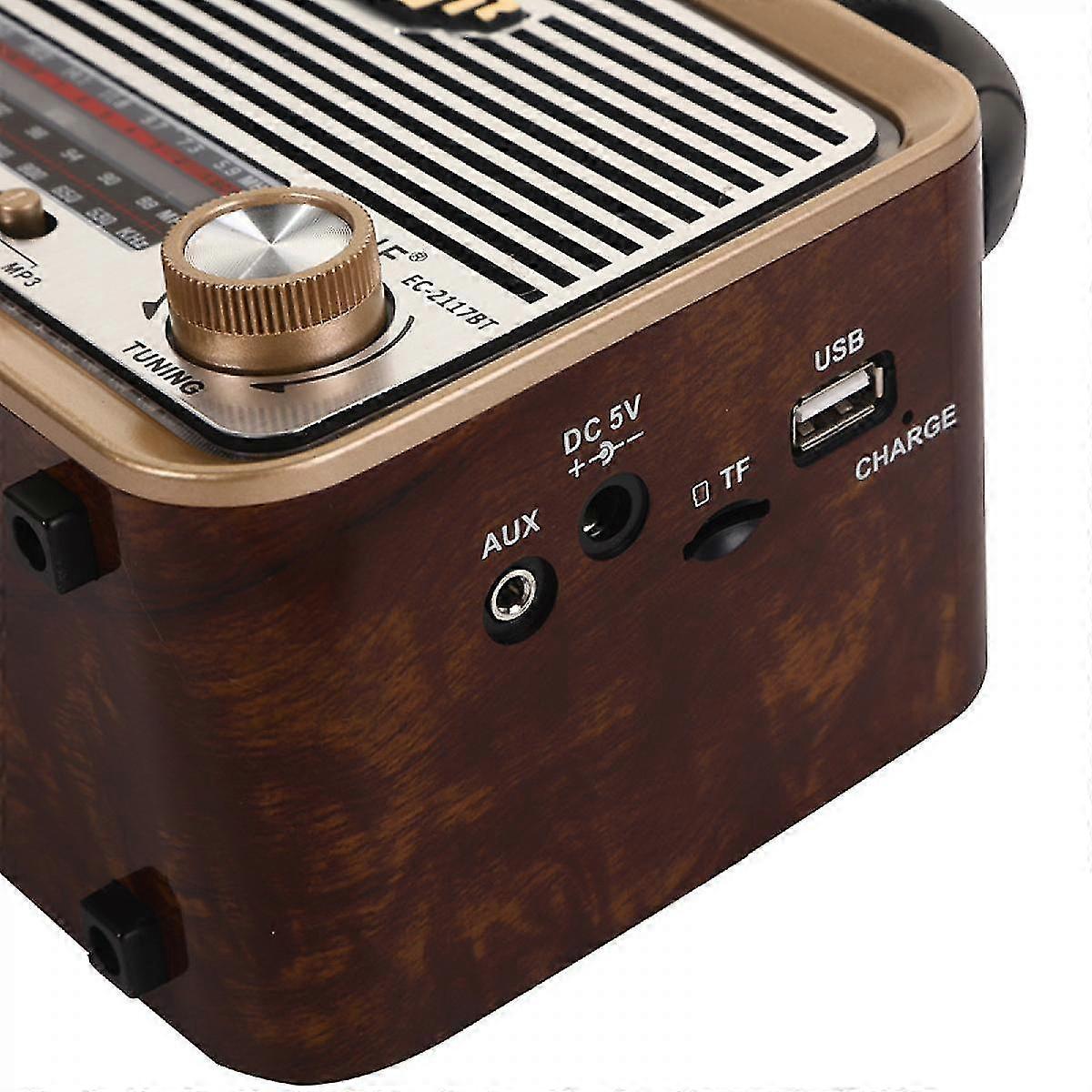 Veeki FM Radio Vintage Radio Retro Radio Portable Radio Kortvågsradio ...