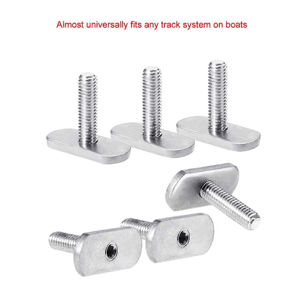 8 Sets M5/M6 Kayak Track Screws and Nuts Replacement Kit Kayak ...