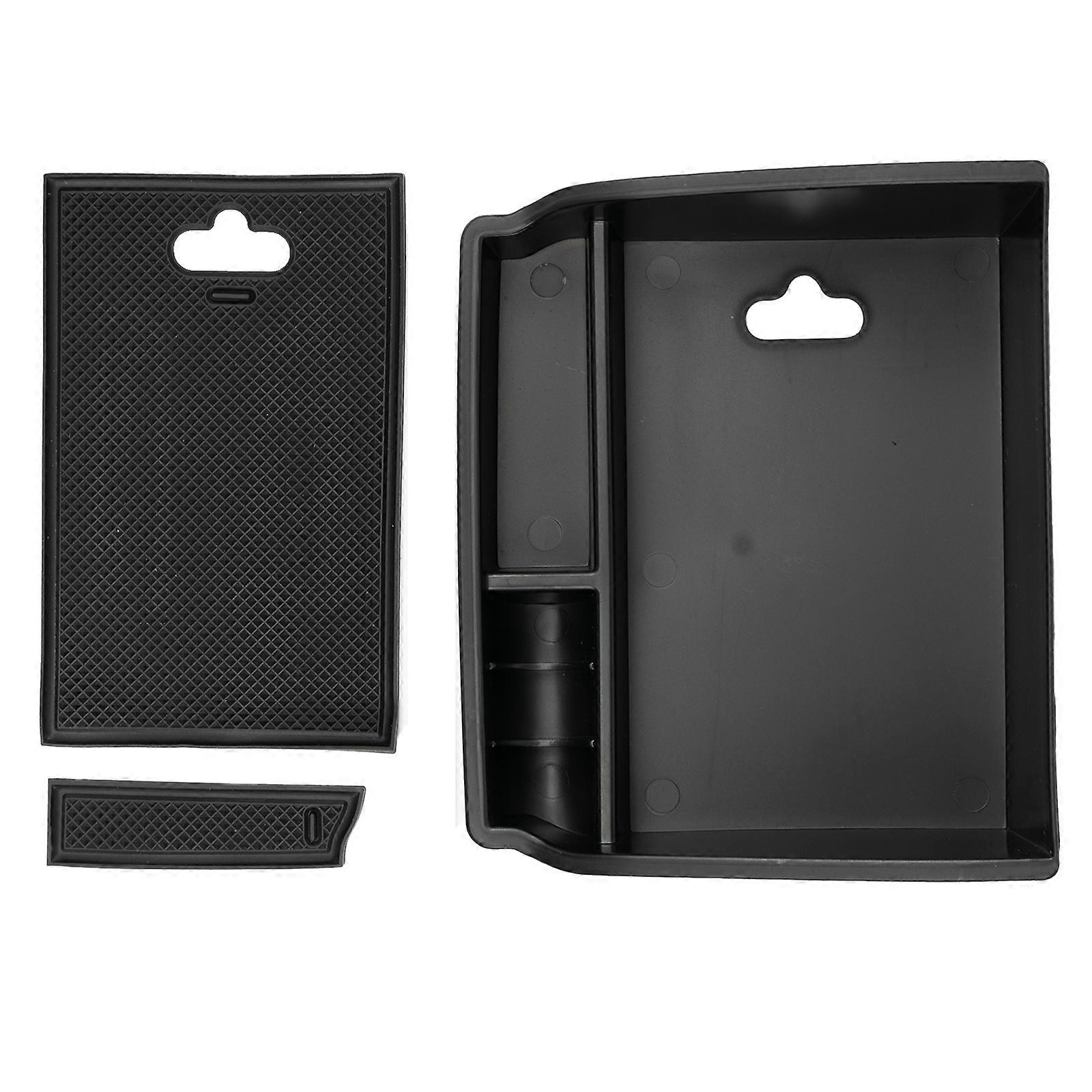 Central Armstödsförvaringslåda Center Console Organizer Bricka ...