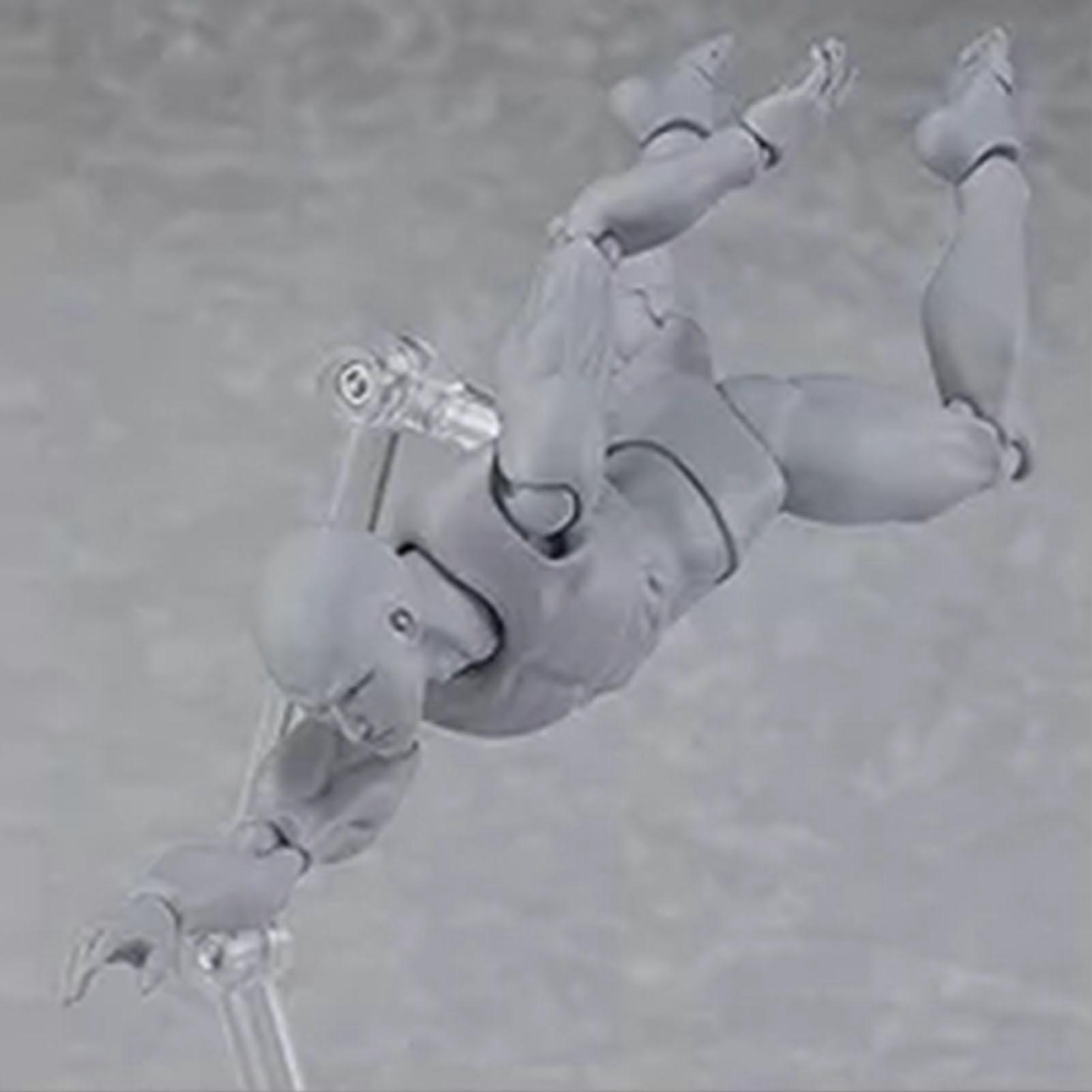 Action Figure Body Customizable Poses Movable Durable PVC Widely Used ...