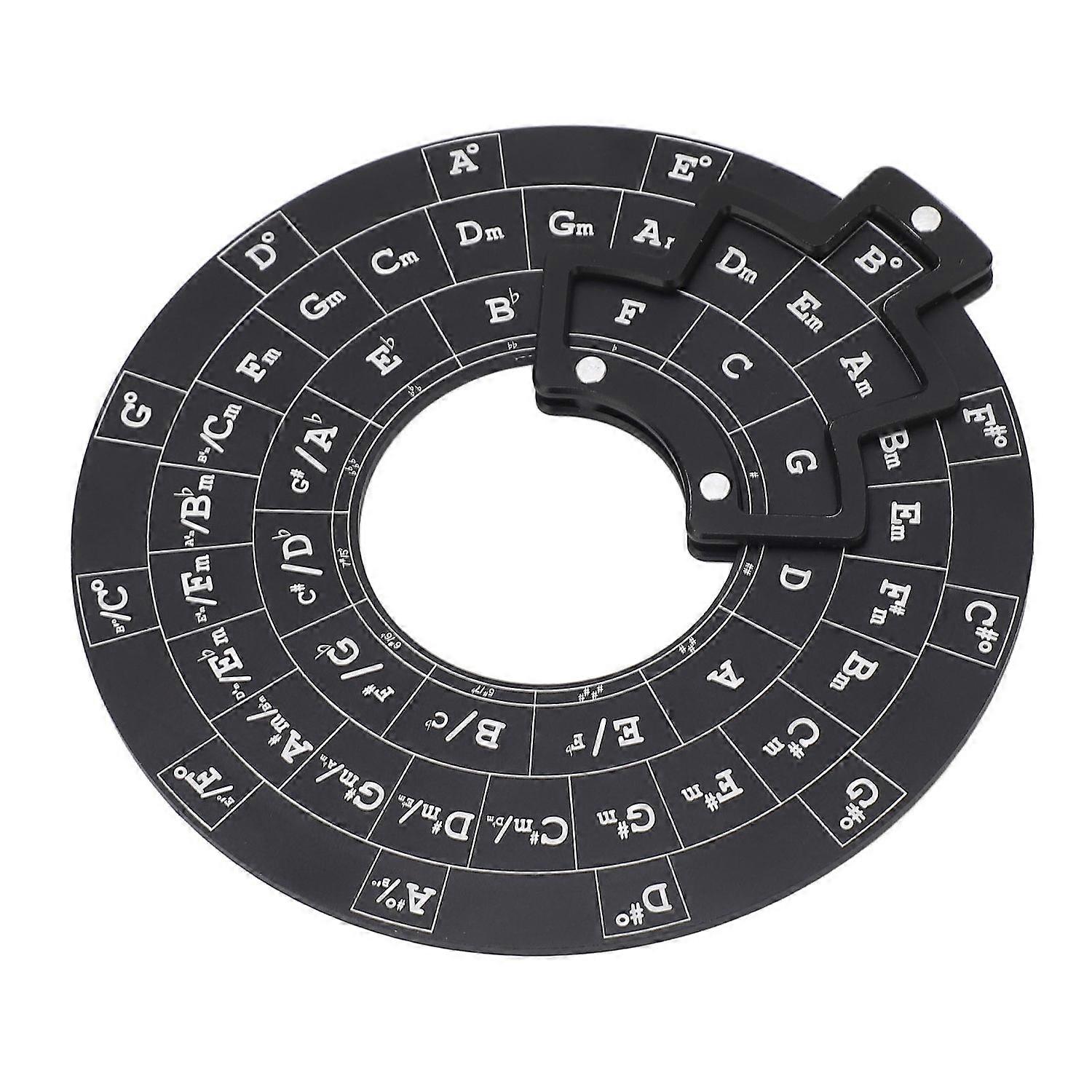 Melody Chord Tool Aluminum Alloy Chord Wheel Music Theory Learning ...