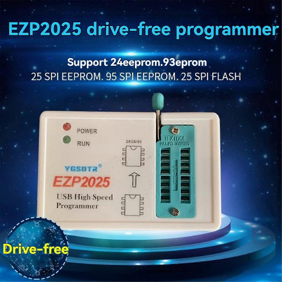 EZP2025 Drive Free USB Programmer Supports 24/25/93/95EEPROM SPI FLASH ...