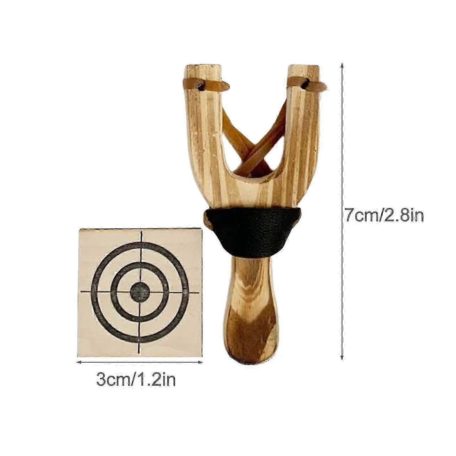 Outdoor Hunting Slings Catapult Wooden Handle Slings Game Shooting ...