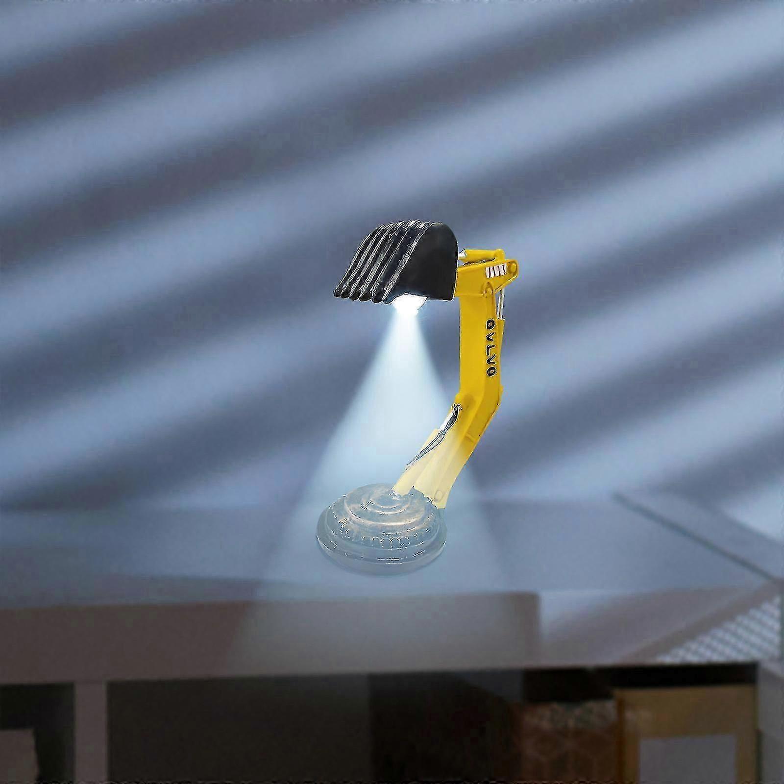 Beautiful And Unique Excavator Table Lamp Industrial Style Retro Led ...