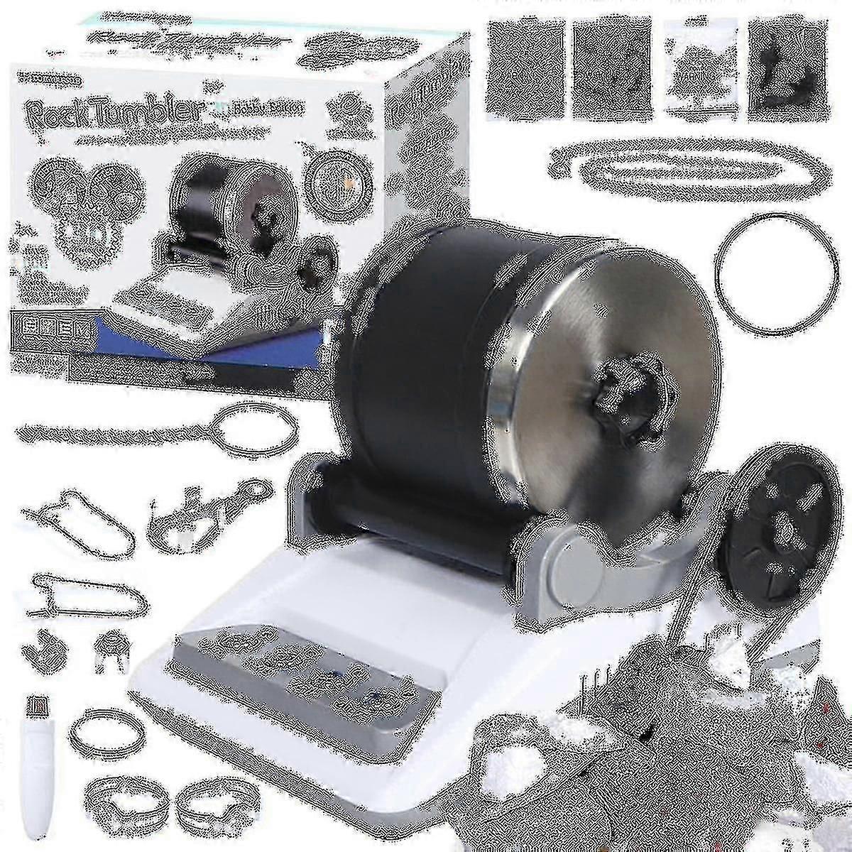 2025 Willkey Professional Rock Tumbler Kit Rock Polisher For Kids And ...