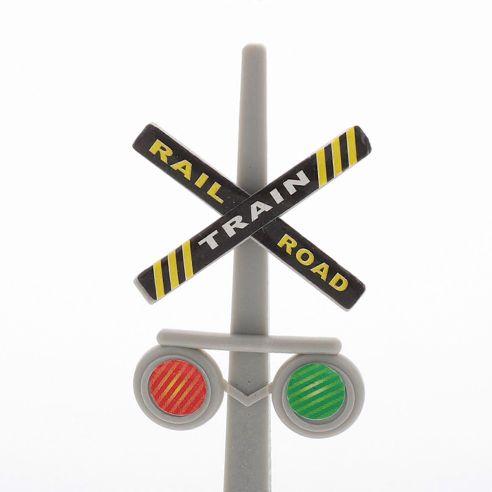 8pcs Model Train Traffic Lights Railroad Mini Signal Light Micro ...