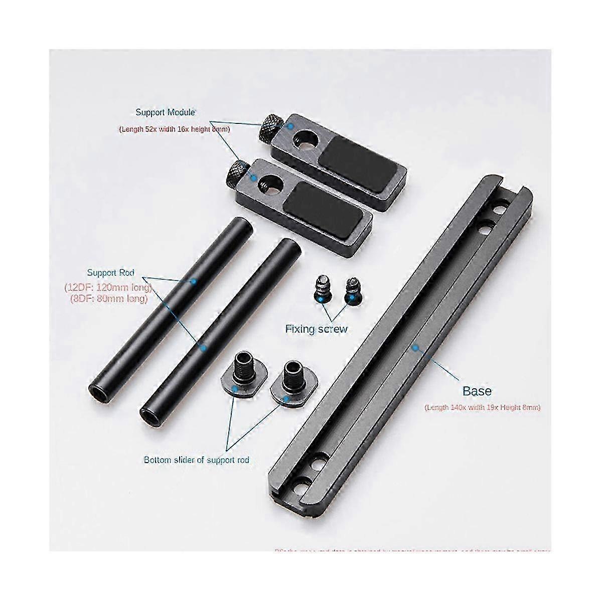 Aluminum Alloy Graphics Card CNC Support Vertical Fixed Box Graphics ...