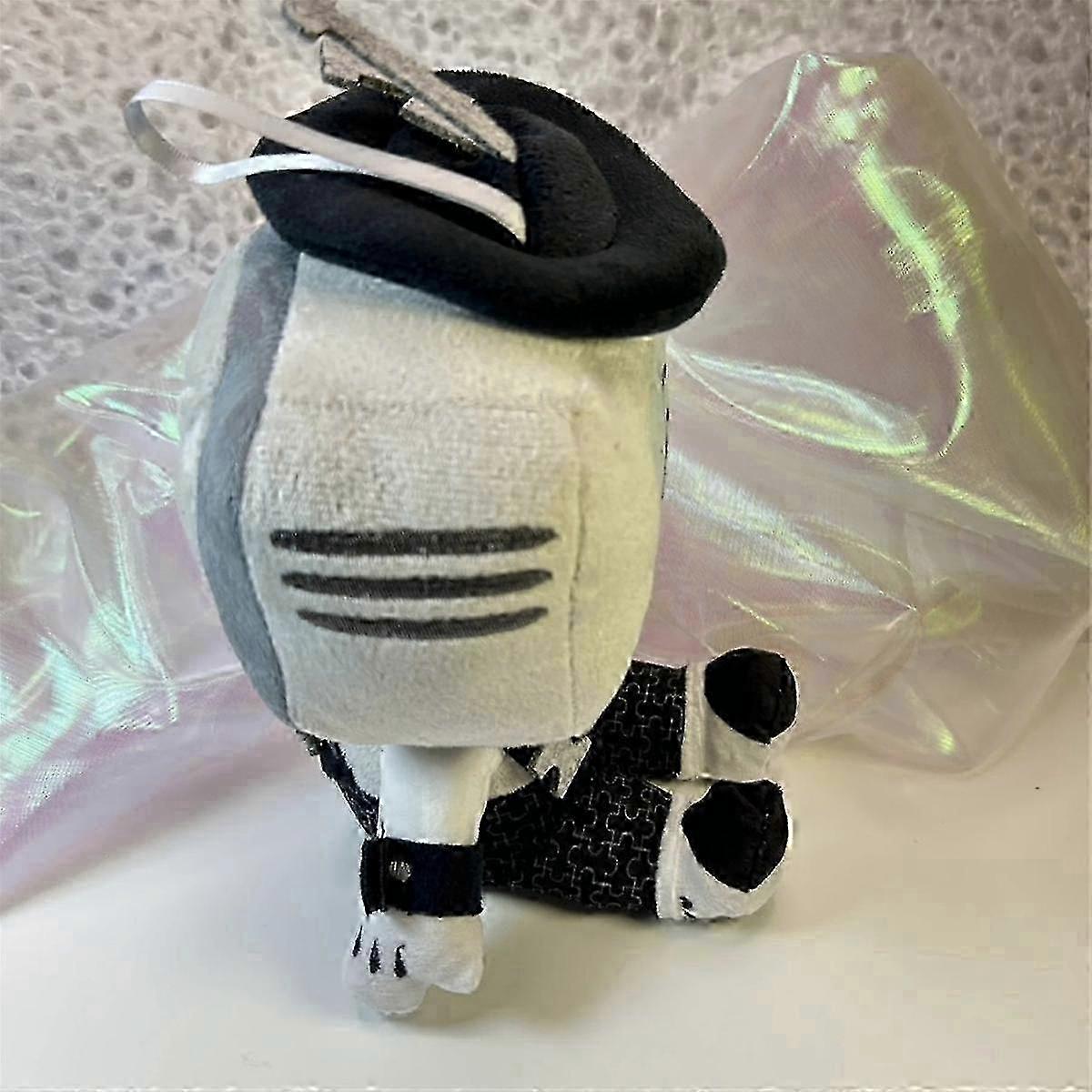 2025 Anime SMG4 Mr.Puzzles Plush Cute Fill Cotton Soft Pillow Plushines ...