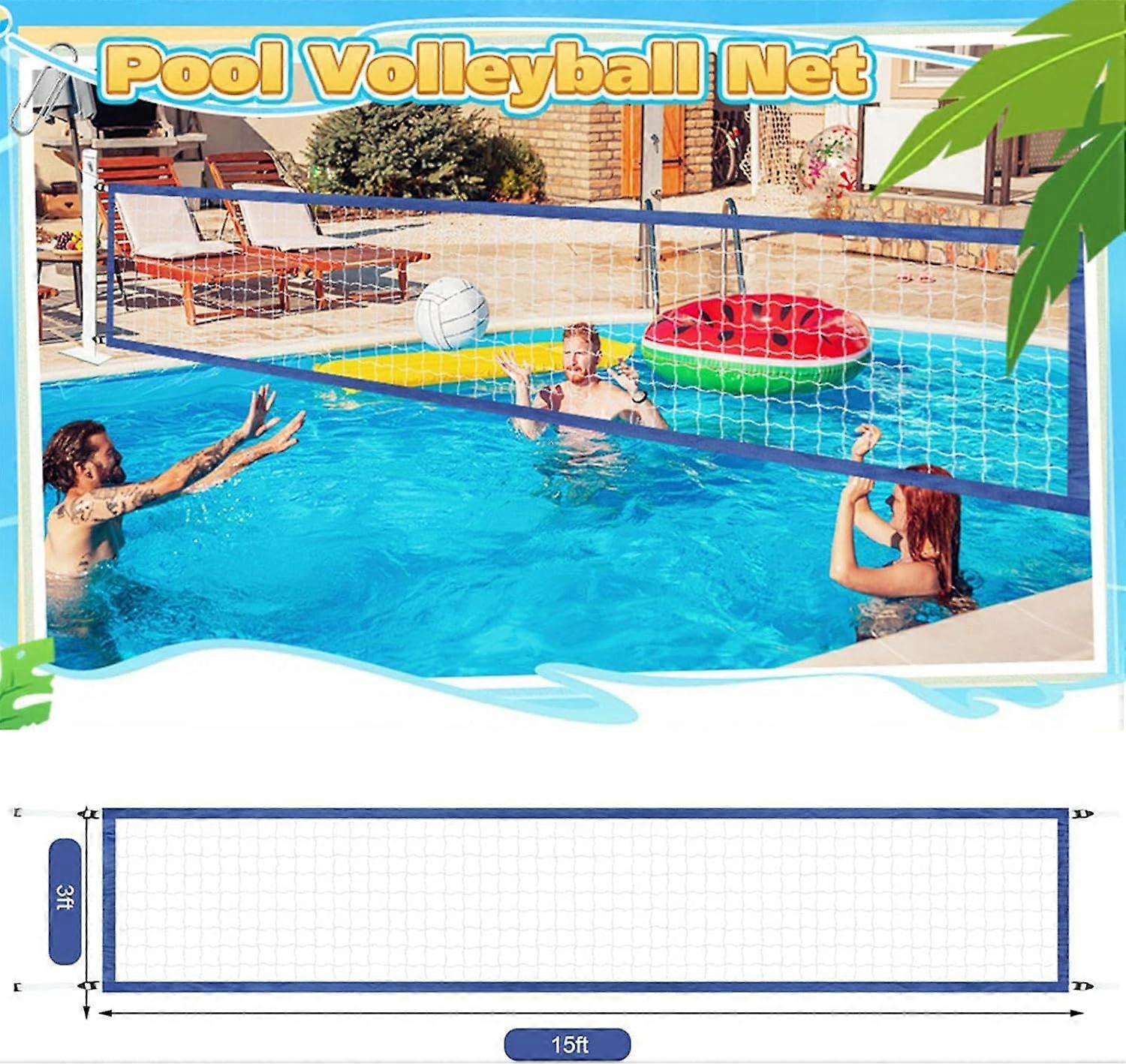 Volleyball Net for Pool, Replacement Net, Nylon Volleyball Net | Fruugo AU
