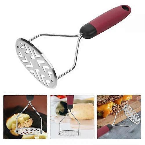 Potato Masher, Manual Stainless Steel Vegetable Masher, Durable Kitchen ...