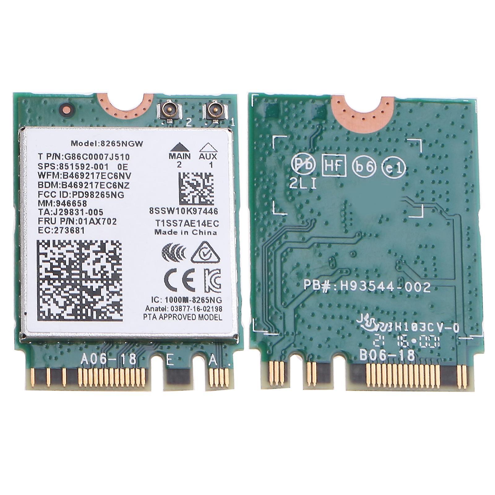 Dual Band 2.4g/5ghz Wifi Wlan For Intel 8265ngw Wireless-ac 8265 Ngff 802.11ac 867mbps 2x2 Mu ...