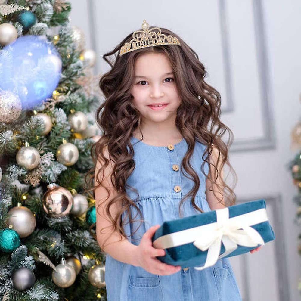 Heytea Tiara Crowns for Women Girls Happy Birthday Crown Queen Tiara ...