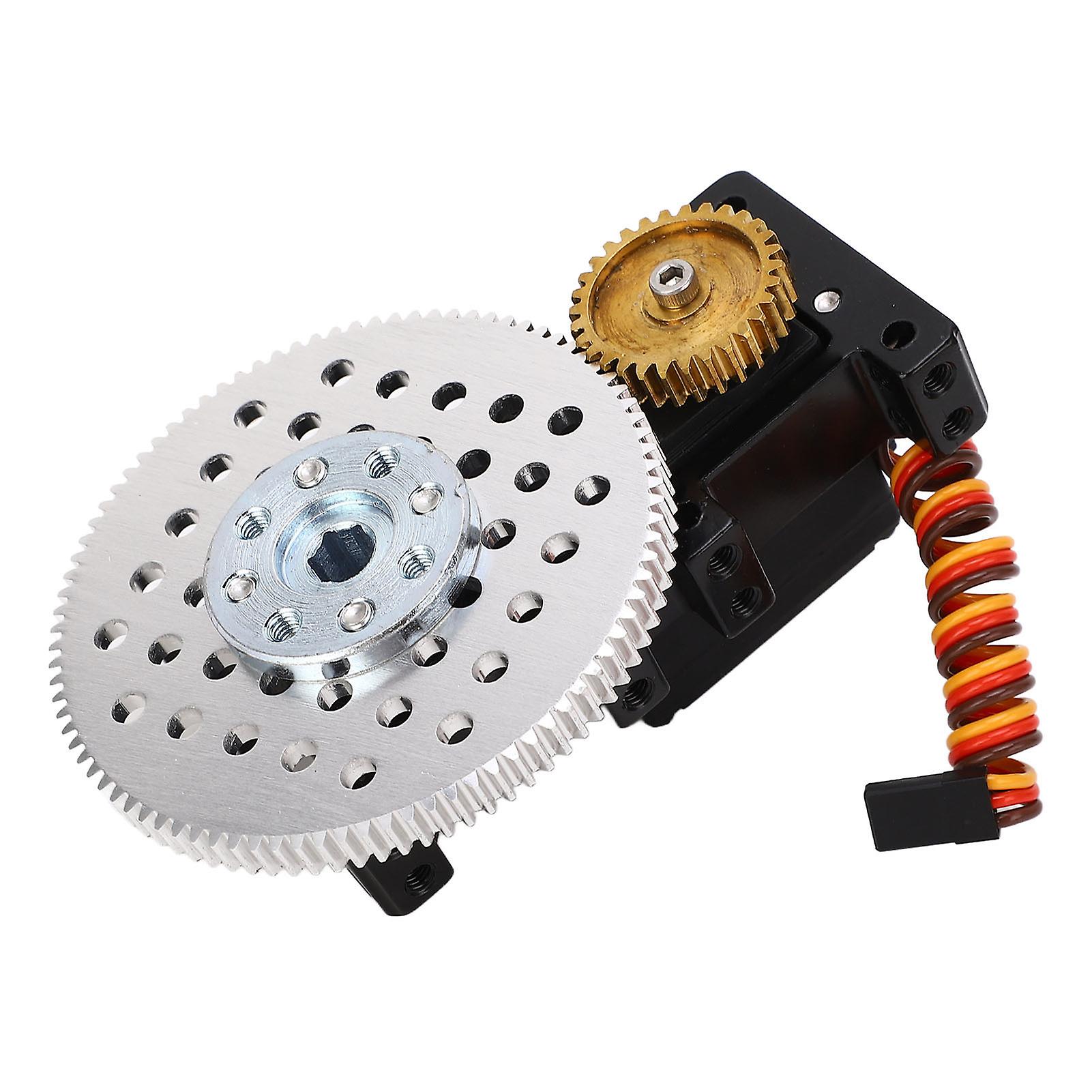 Servo Steering Gear Box 3:1 Ratio Feedback Continuous Mode Servo ...
